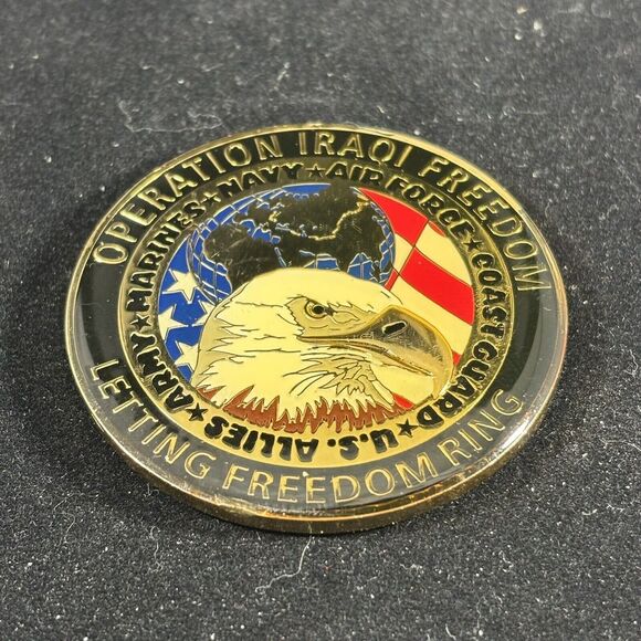 Art | Anheuserbusch Operation Salute Oif Challenge Coin | Poshmark